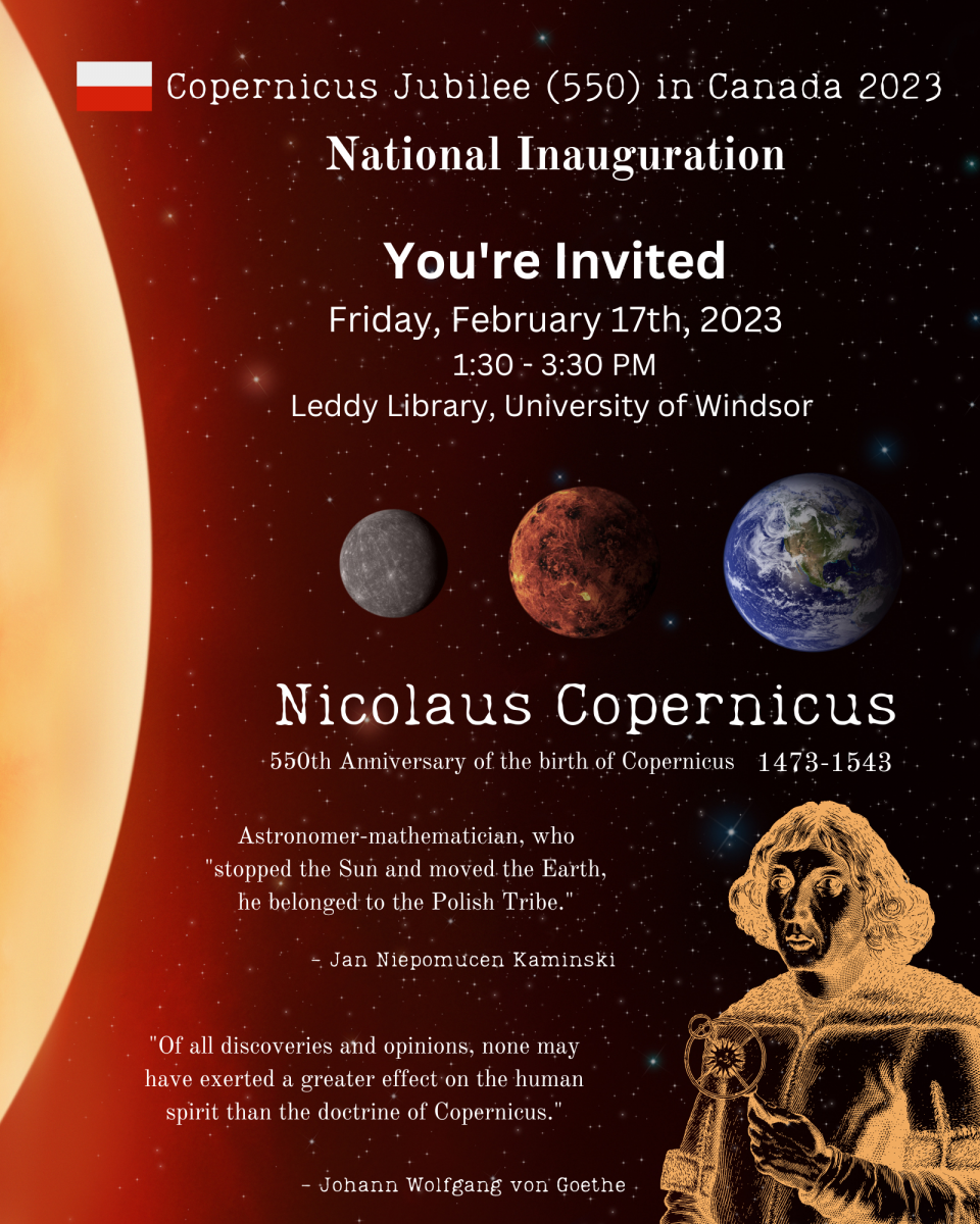 Copernicus Jubilee (550) in Canada 2023 | Leddy Library